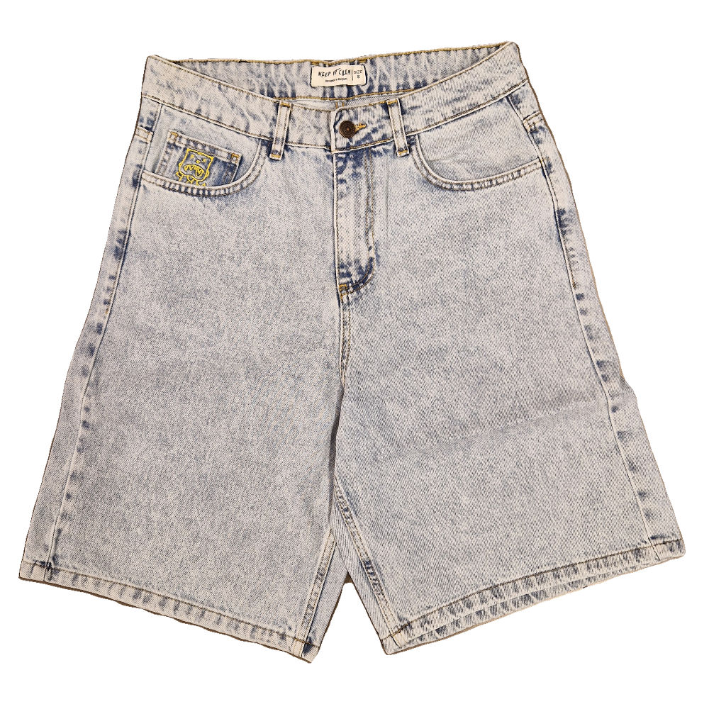 Keep It Clean Shorts Ice blue – Dragon Skate Shop