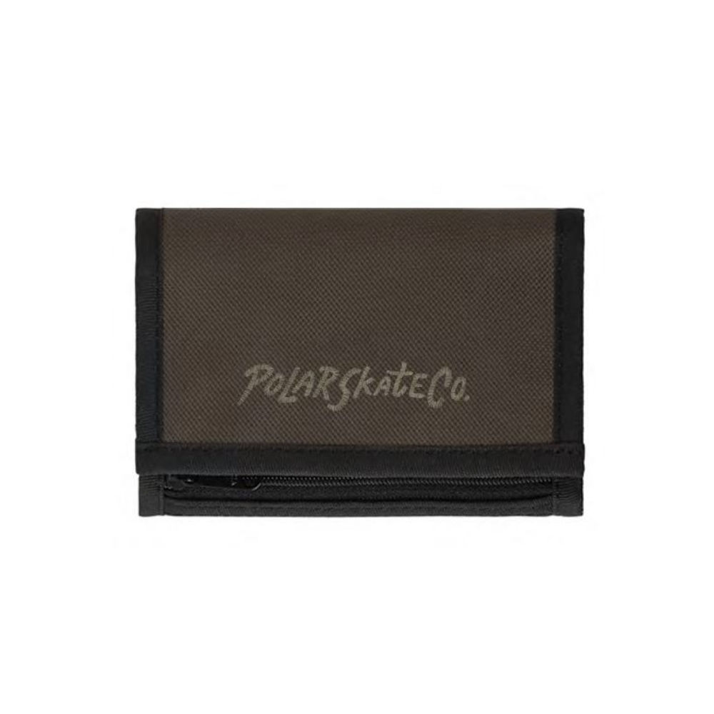 Polar Key Wallet Surf logo Grey Brown – Dragon Skate Shop